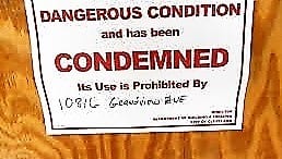 Condemned Housing - Baltimore City Issues